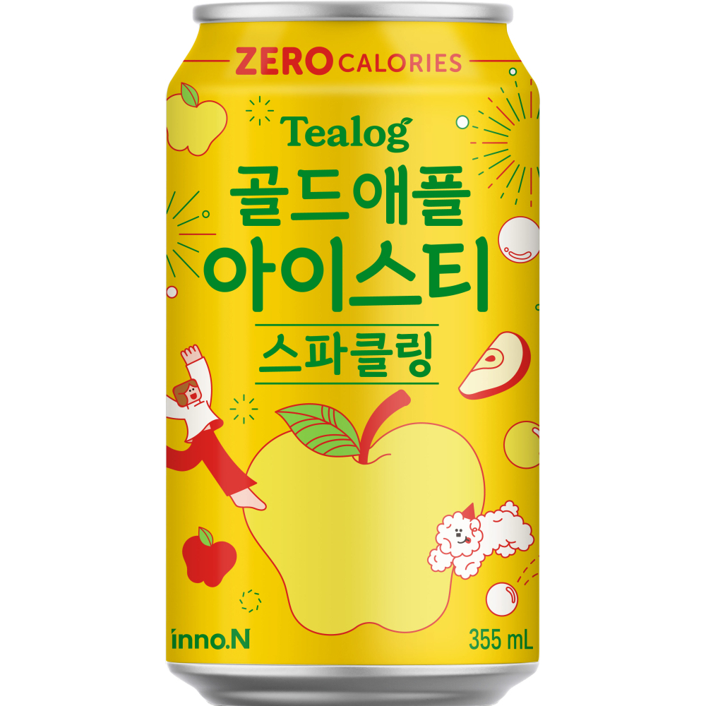 이마트24 편의점 Hk 티로그골드애플아이스티스파클링제로355ml 음료 행사상품 정보 45442 펴늬